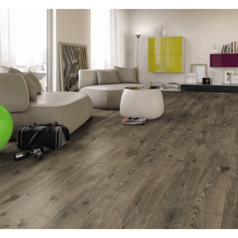 PARQUET EBL019 GREY BRWN 8mm CL31 BASIC EGGER -COMAF Comptoir Africain
